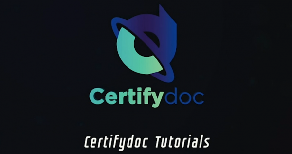 Tutoriales - Certifydoc